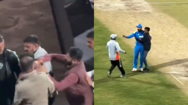 Watch: Match official ignores Kohli's request, slaps fan who breached ...