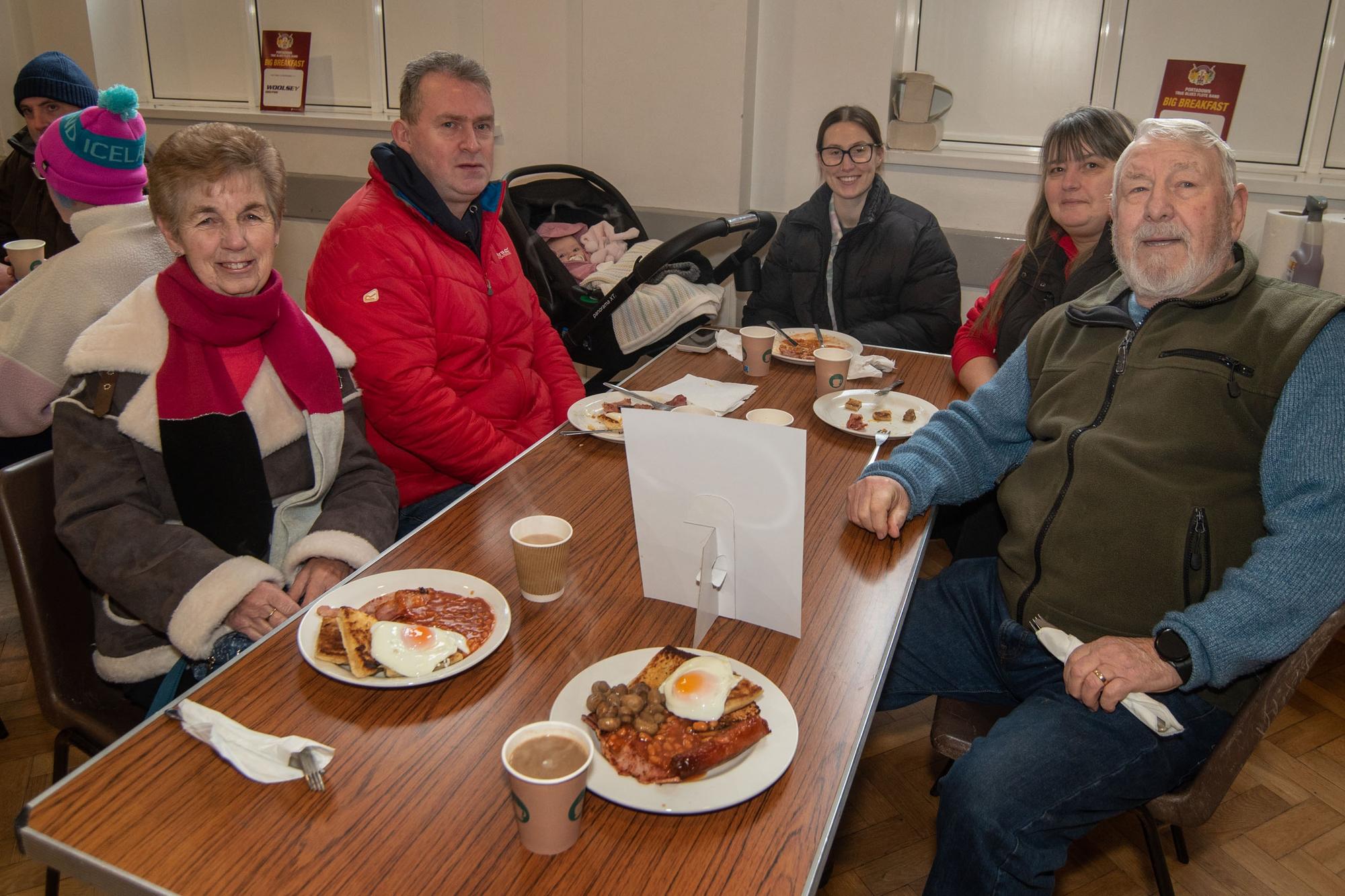 20 tasty pictures from Portadown True Blues Flute Band's big breakfast