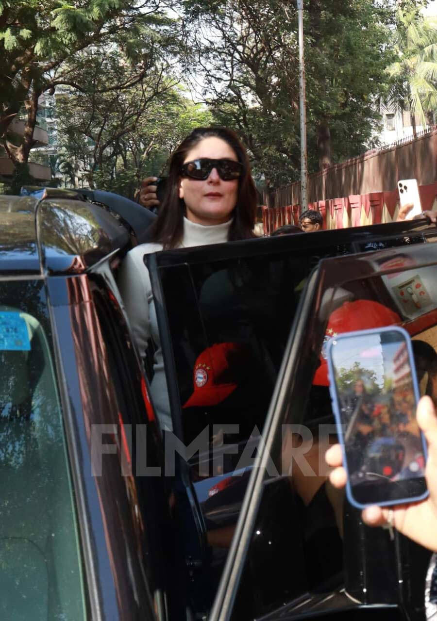 Ranbir Kapoor, Vicky Kaushal, Saif Ali Khan and Kareena Kapoor step out ...