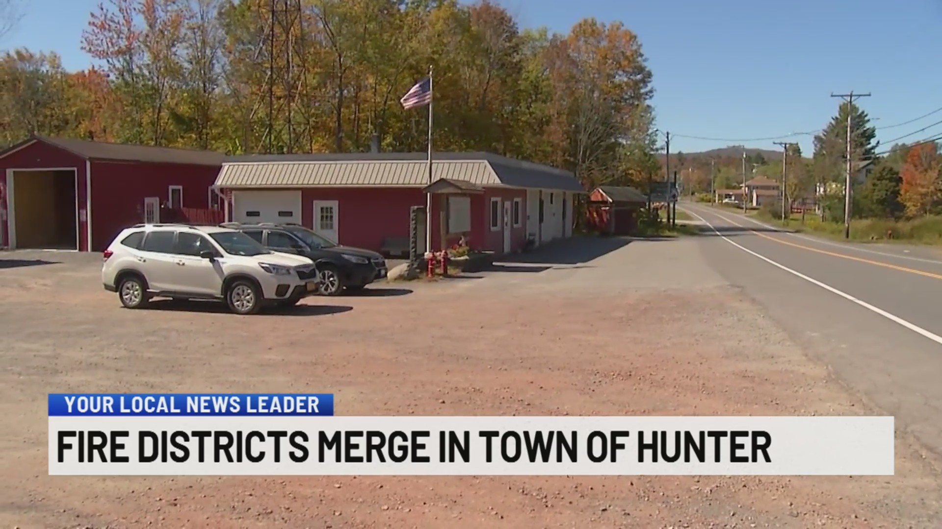 Fire districts merge in Hunter