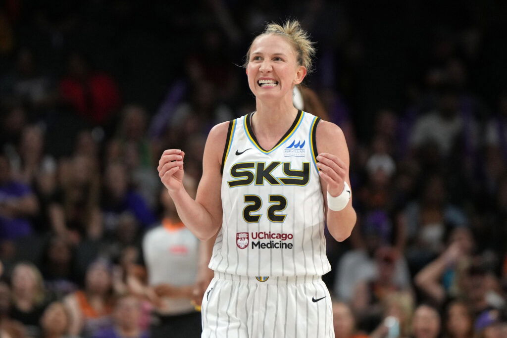 Chicago Sky star Courtney Vandersloot steps into a Hollywood moment