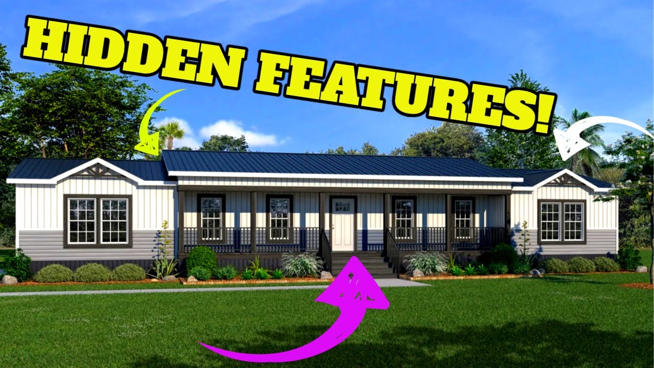 This mobile home has it all including hidden compartments