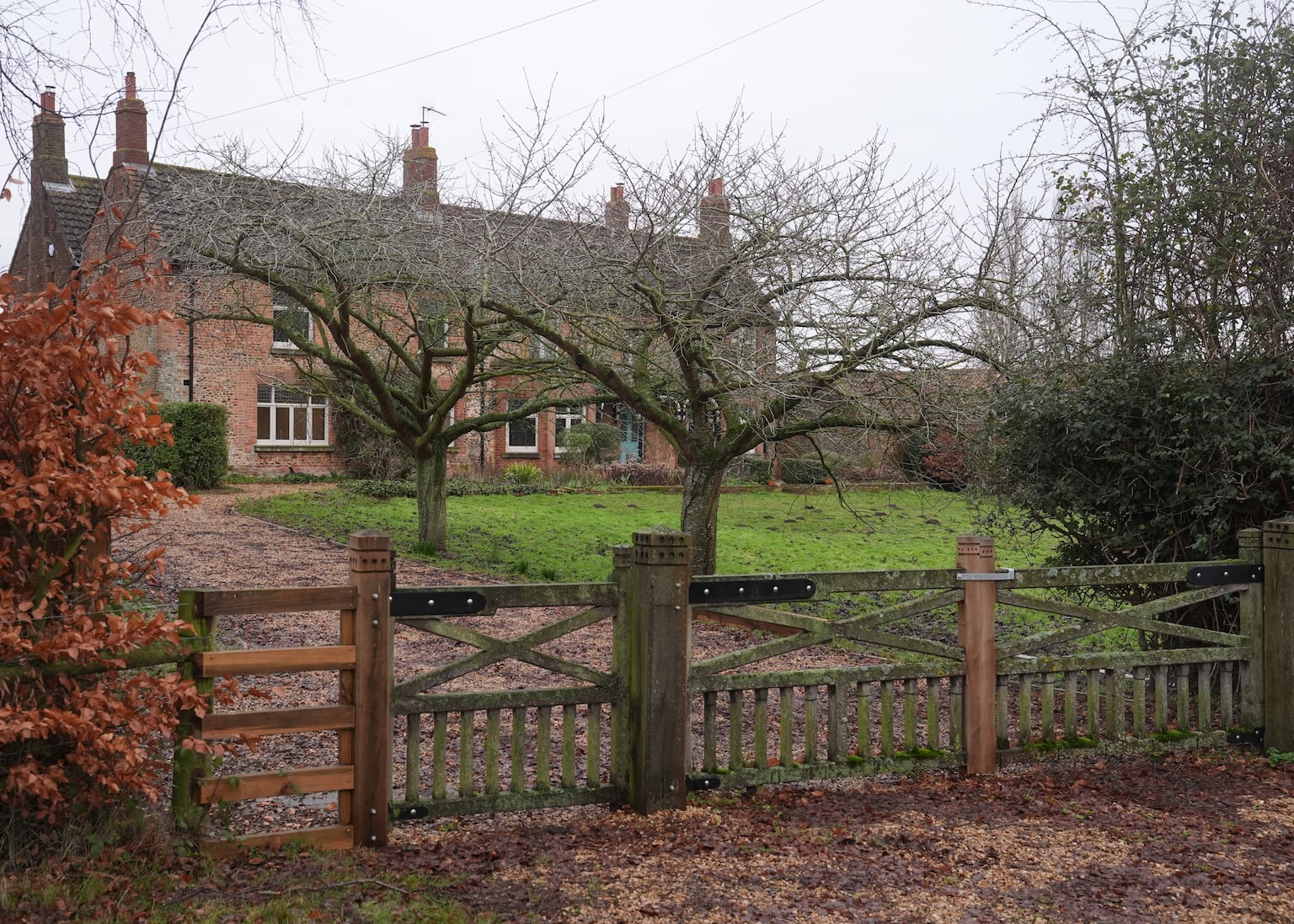 Work continues to prepare property where Andrew is reported to be moving