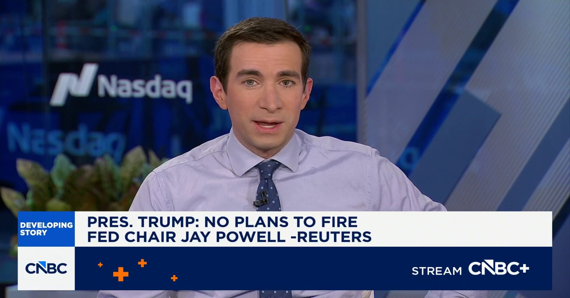 Pres. Trump: No plans to fire Fed Chair Jay Powell