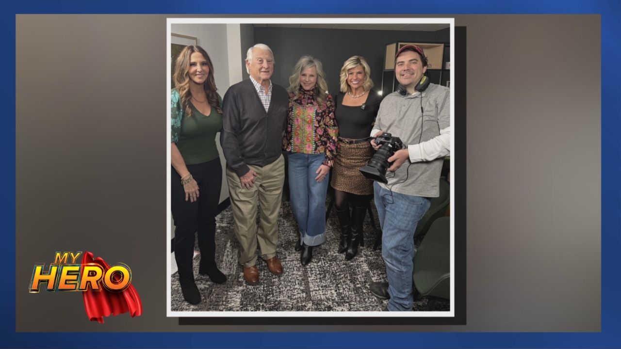 My hero: Father provides comfort to hospital patients