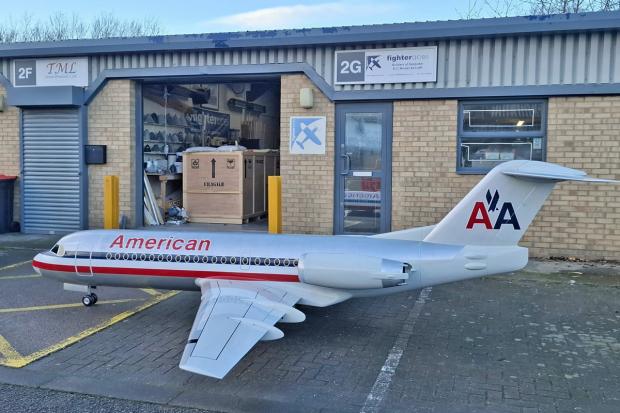 County Durham model maker builds £100k jet for US film director