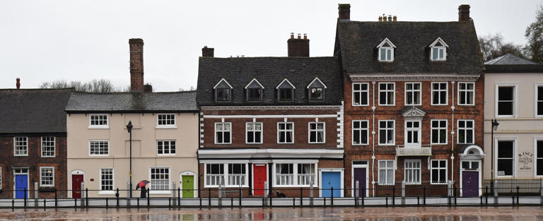 The beautiful Georgian market town in the West Midlands that's steeped ...