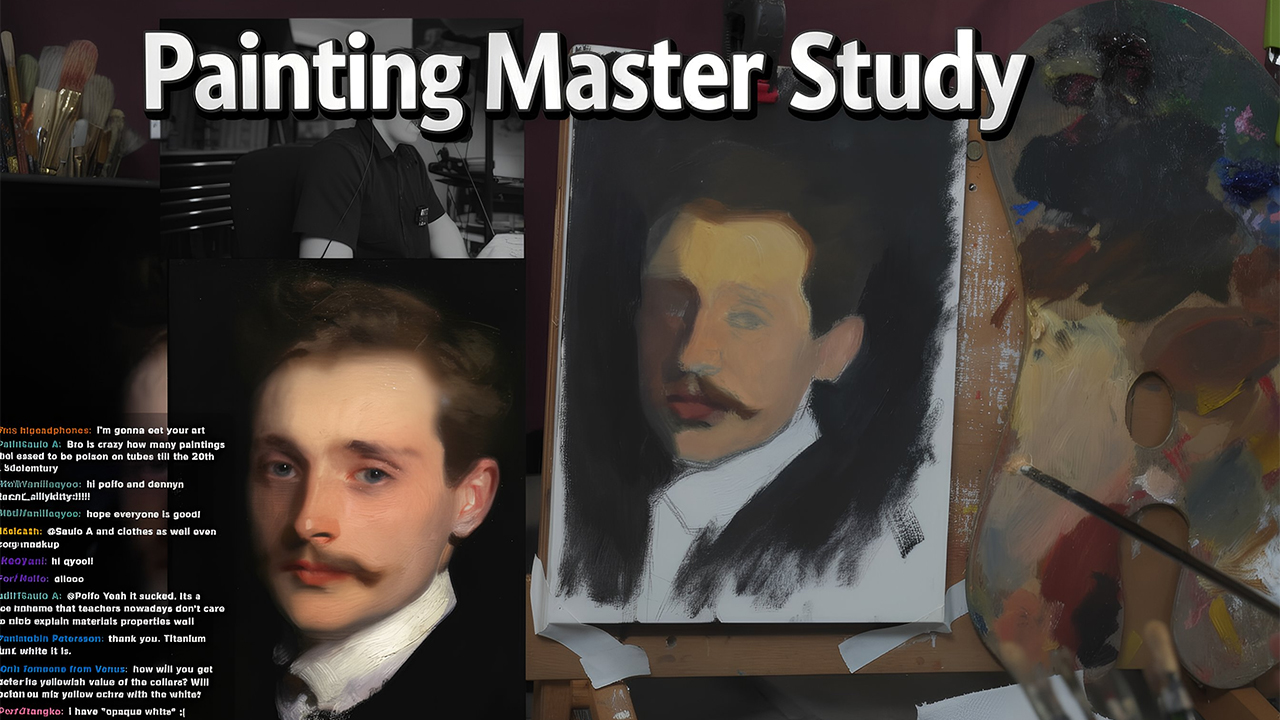 Painting John Singer Sargent portraits: A complete tutorial for ...