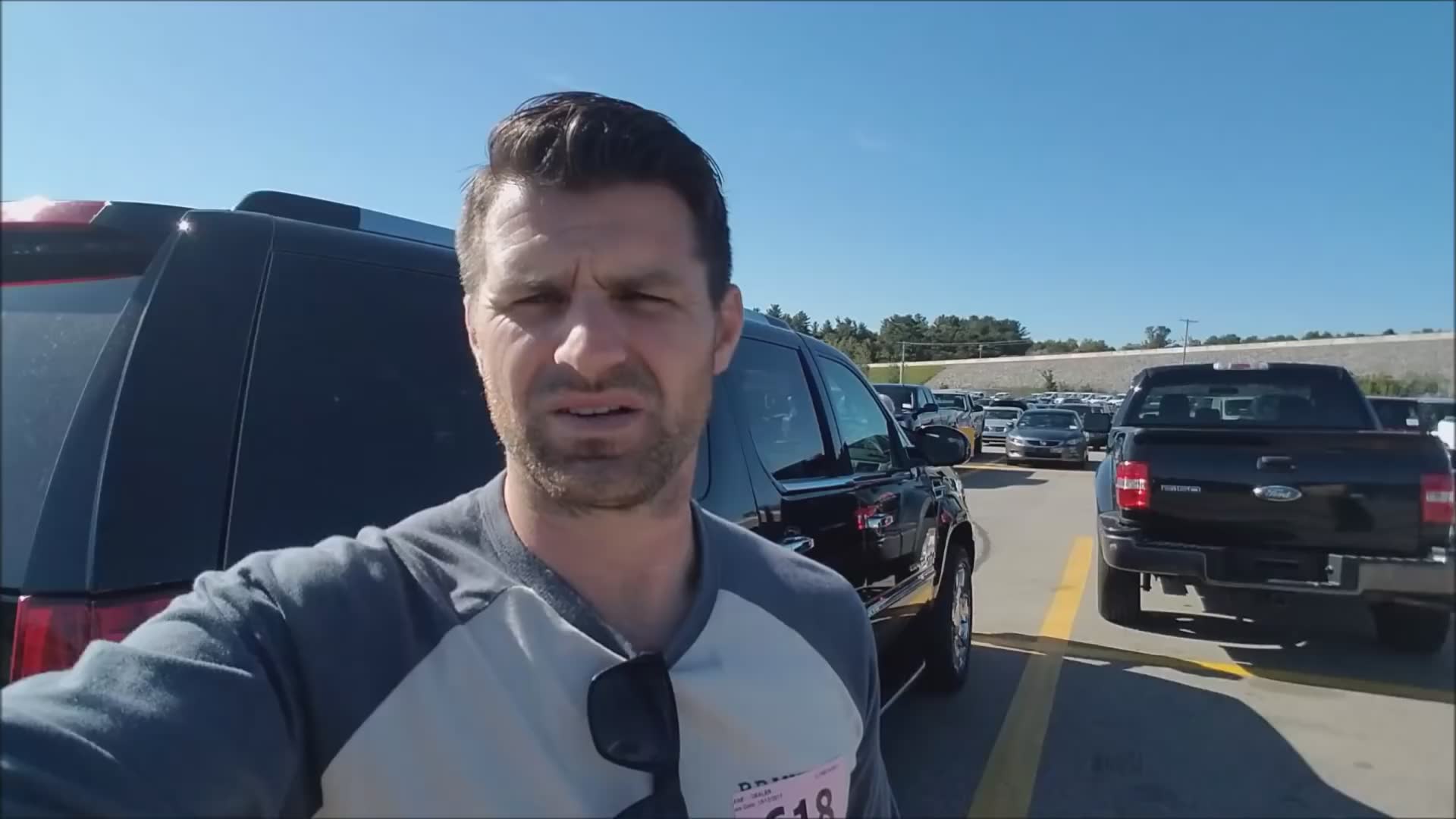 High performance Ford truck at dealer wholesale auction