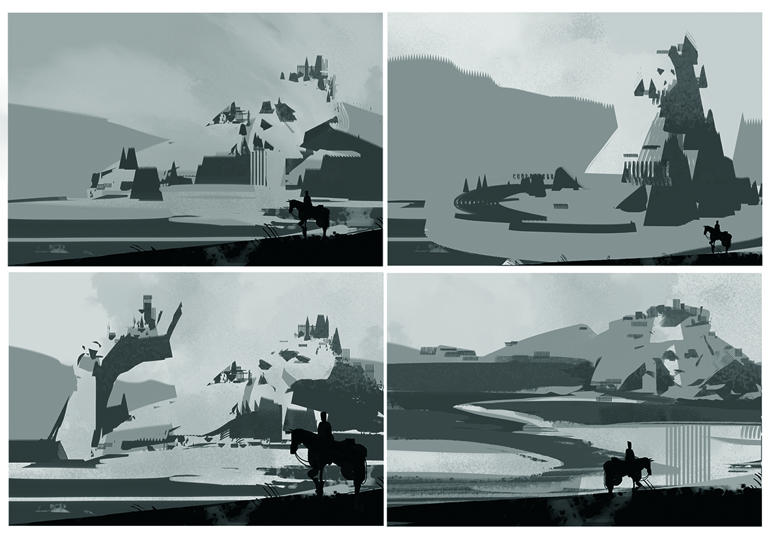 How to use 3D models in concept art