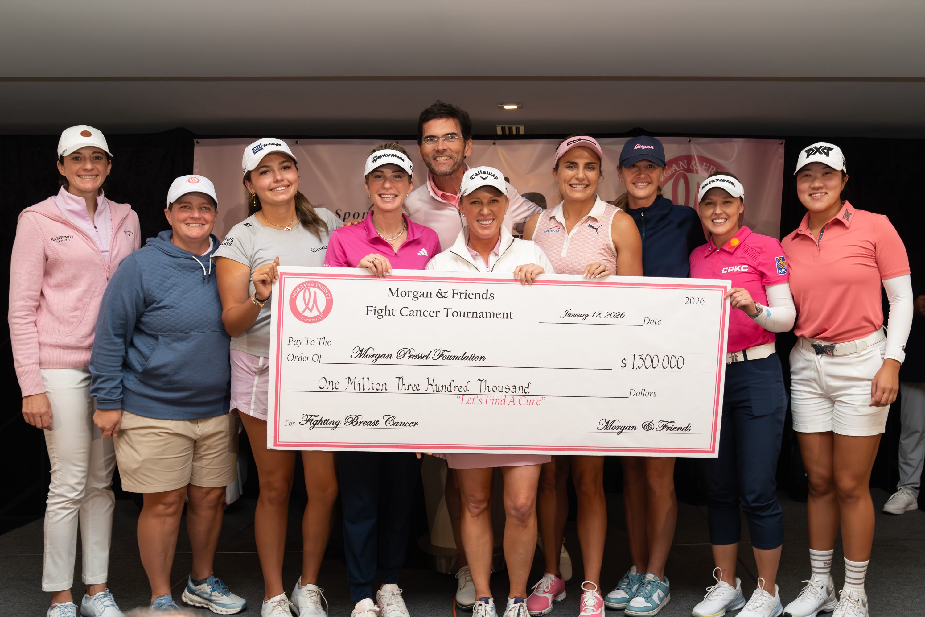 Morgan Pressel raises $1.3 million in fight against breast cancer