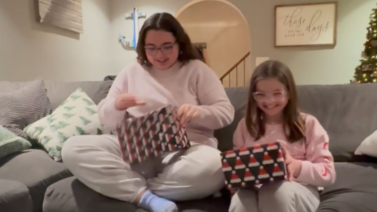 Sisters have heartfelt reaction to receiving Taylor Swift concert tickets