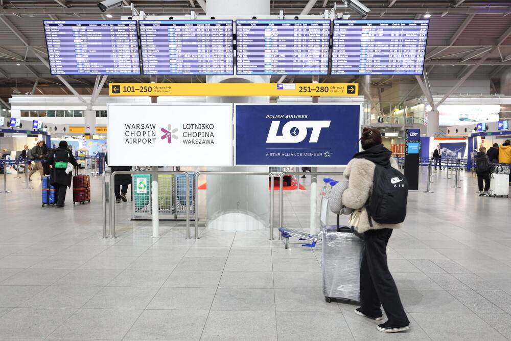 Lasek: ok. 65 mln pasażerów obsłużyły w ubiegłym roku krajowe lotniska