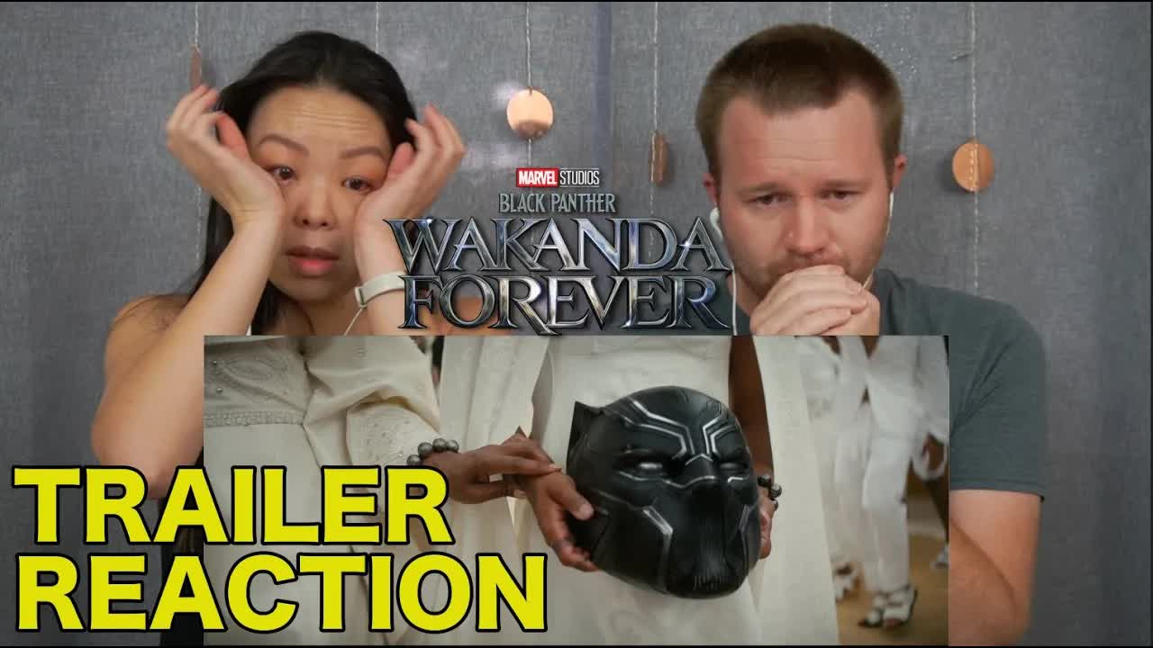 Black Panther Wakanda Forever official trailer // reaction & review
