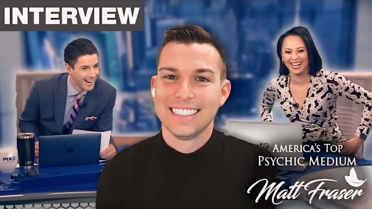 Psychic medium Matt Fraser shocks PIX11 NYC host on air