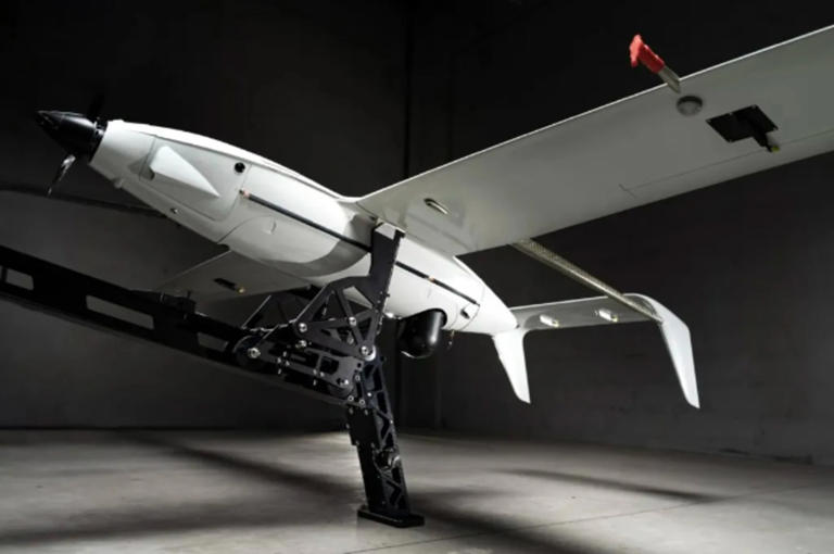 Ukrainian Raybird reconnaissance drone with hydrogen power system ...