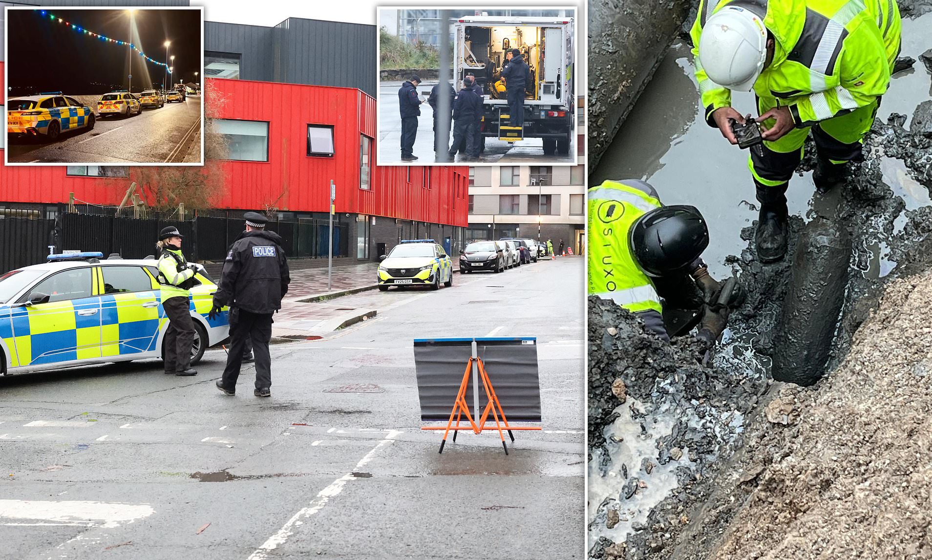 5,000 residents are told to evacuate their homes after two unexploded ...