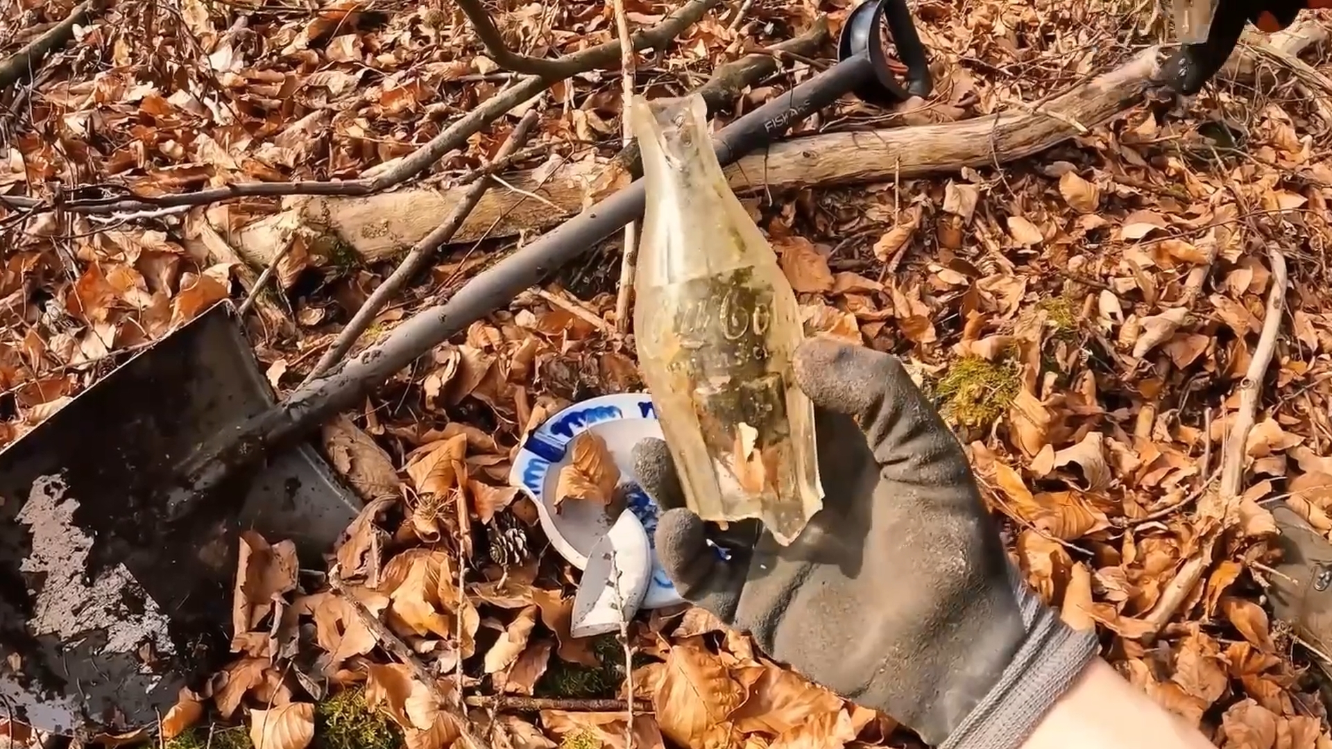 Unexpected WWII Coca-Cola cache discovered in a forgotten trench