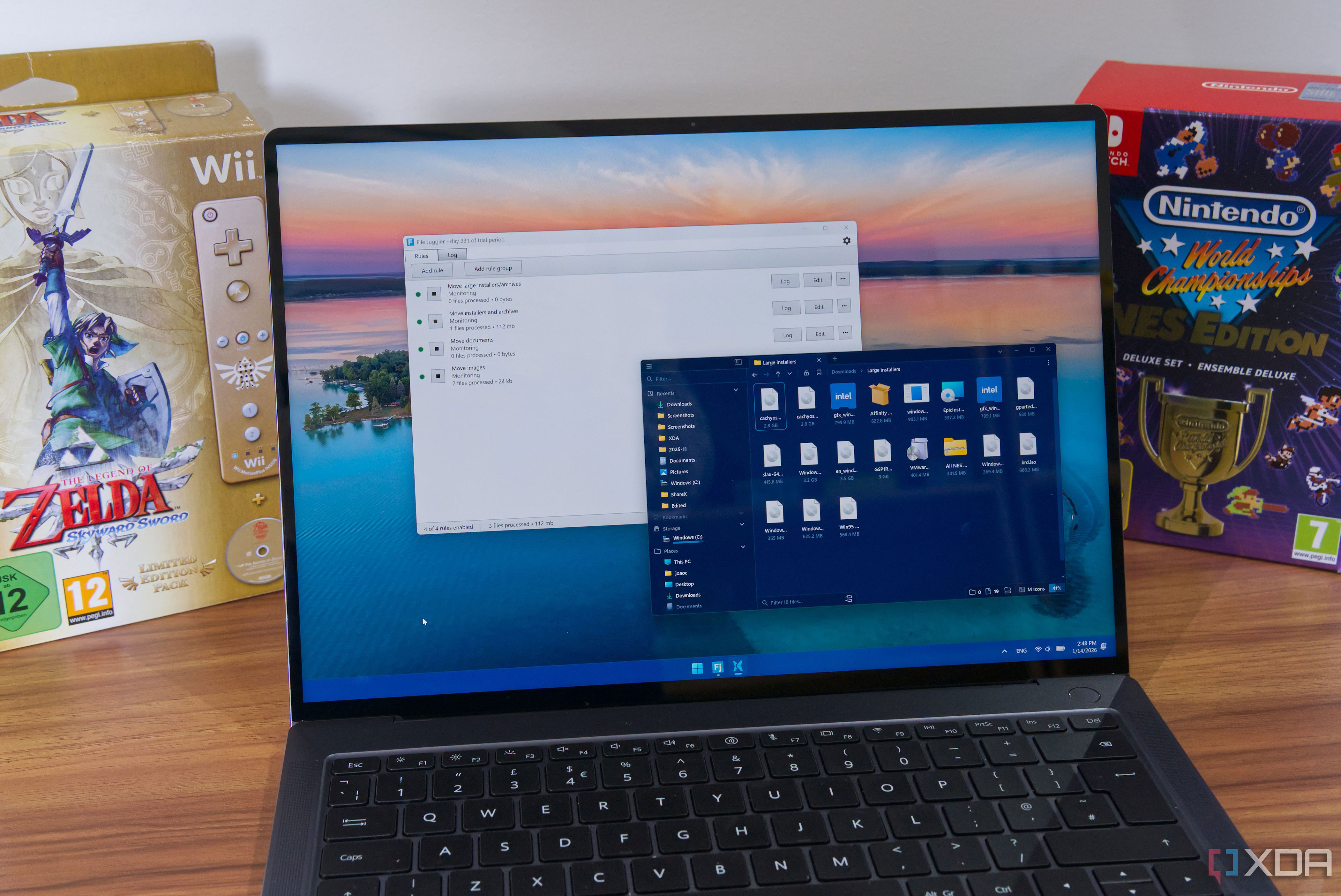 I finally fixed my messy downloads folder with an automated system and ...