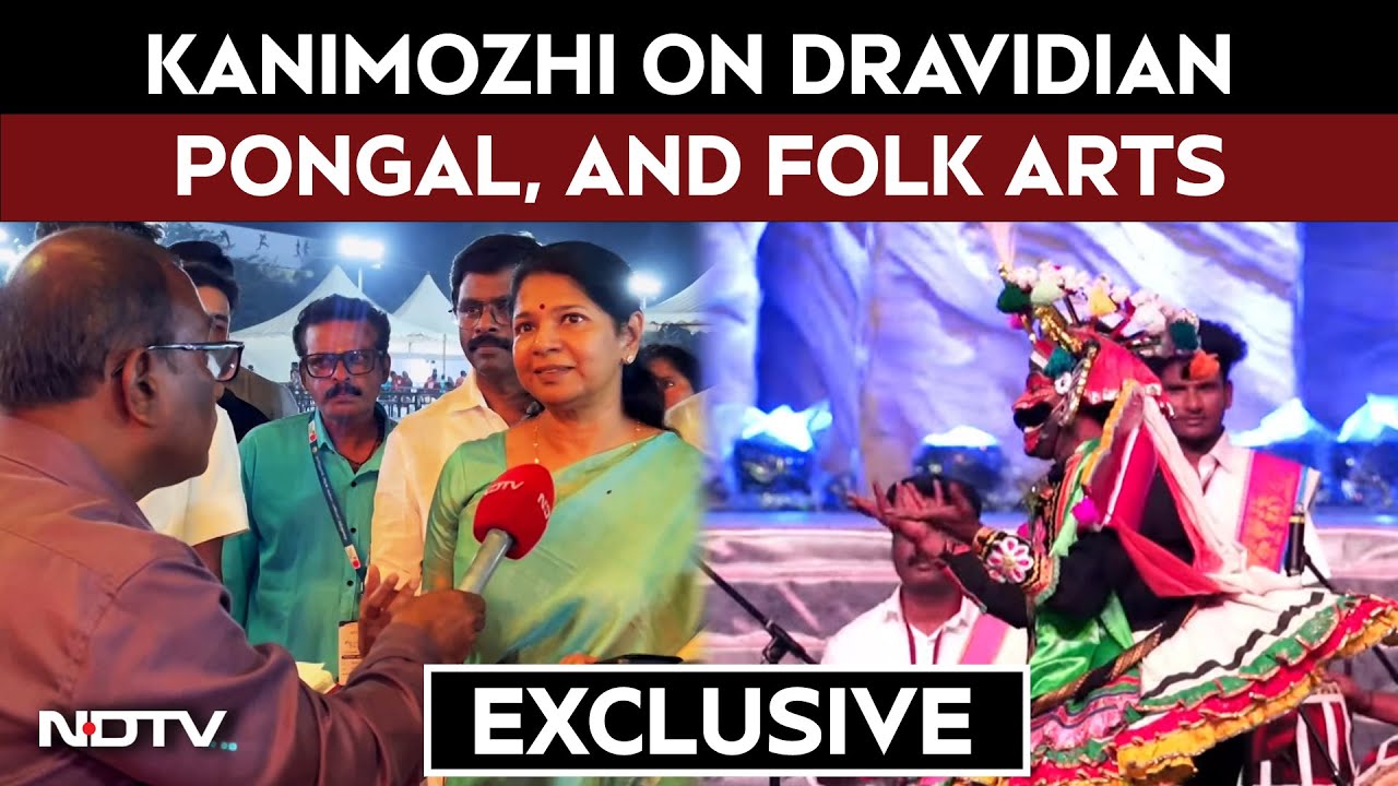 Kanimozhi exclusive | Pongal, politics & people: Kanimozhi on Dravidian ...