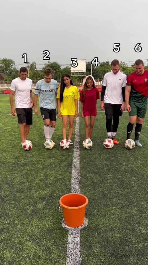 Football bin challenge – can you get it right