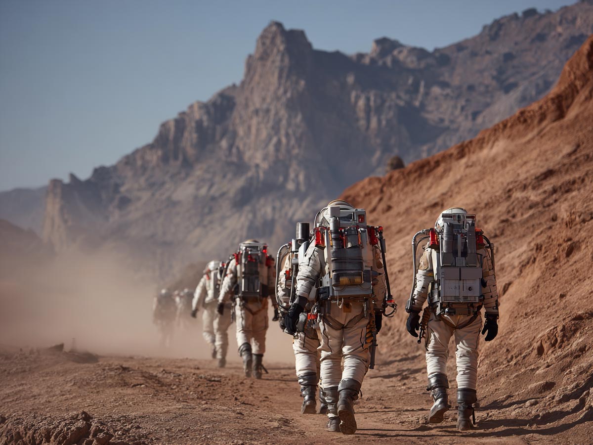 This is what life on Mars could look like, according to AI