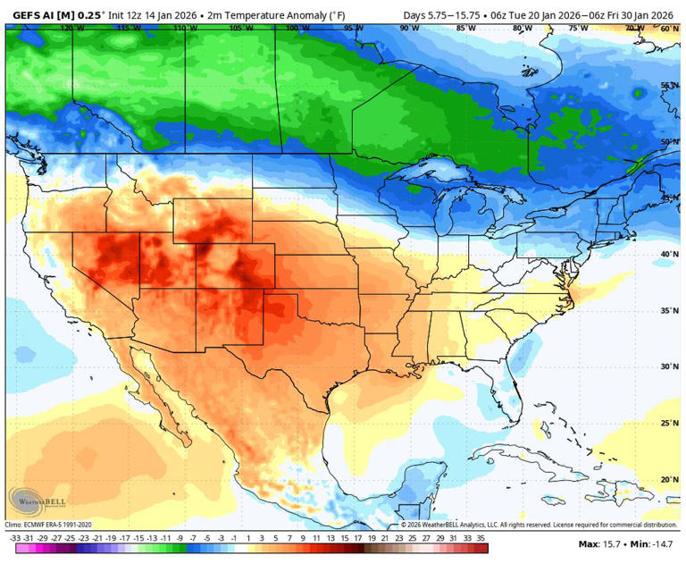 Where does Connecticut's winter season rank at midway point?
