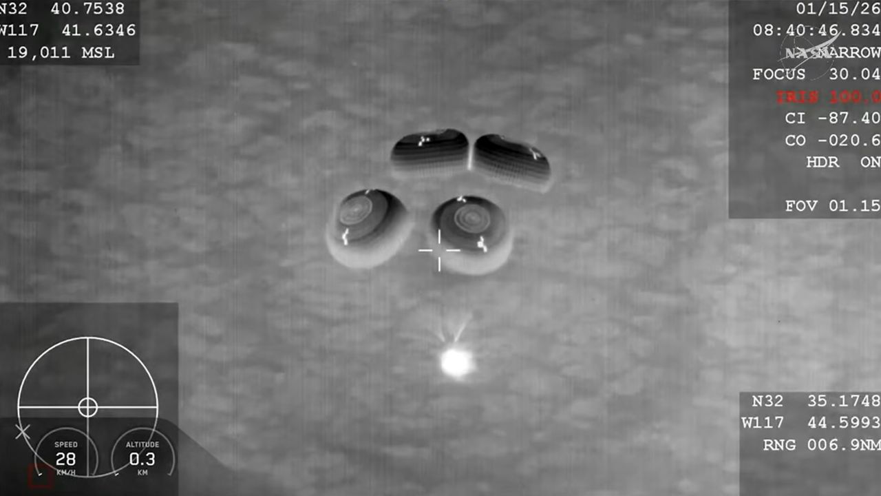 SpaceX Crew-11 astronauts return to Earth after 1st-ever medical ...