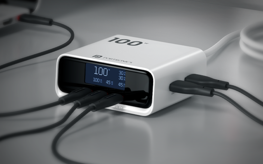 Portronics launches Adapto 100D desktop charger with 100W output and ...