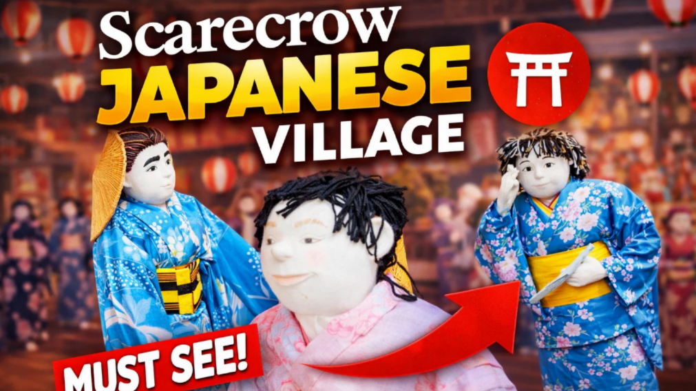 The real story behind Japan’s scarecrow village