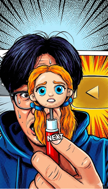 This comment made me recreate Holly Wheeler from Stranger Things