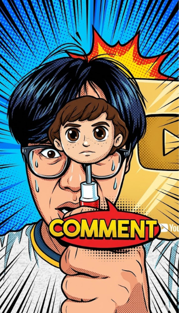 A random comment decided I’d make Mike Wheeler from Stranger Things