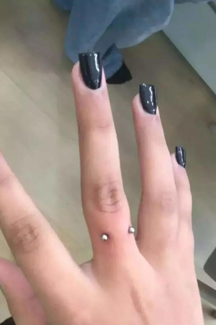 ‘Plastic surgery next?’: North West’s new finger piercing ignites ...