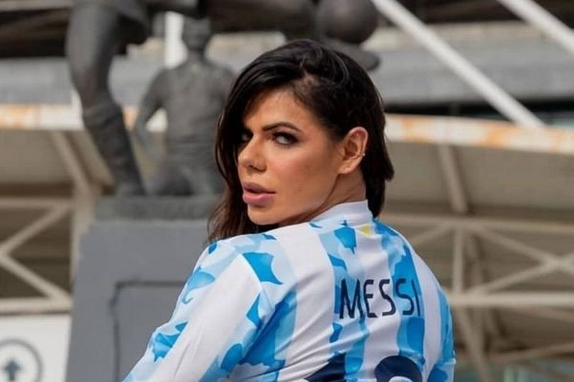 Miss BumBum with Lionel Messi 'intimate area' tattoo declares love for ...