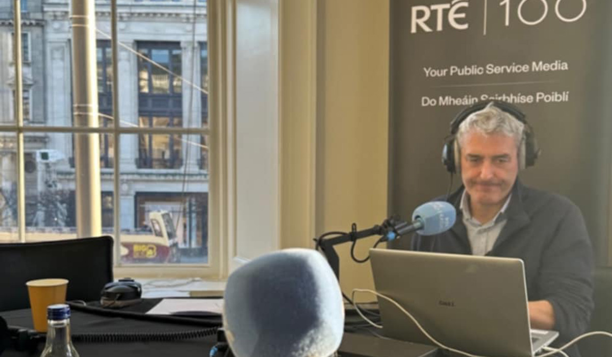 RTE Radio stations broadcast from historic new location for one day only