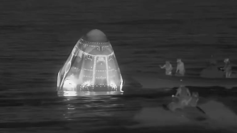 SpaceX Crew-11 astronauts return to Earth after 1st-ever medical ...