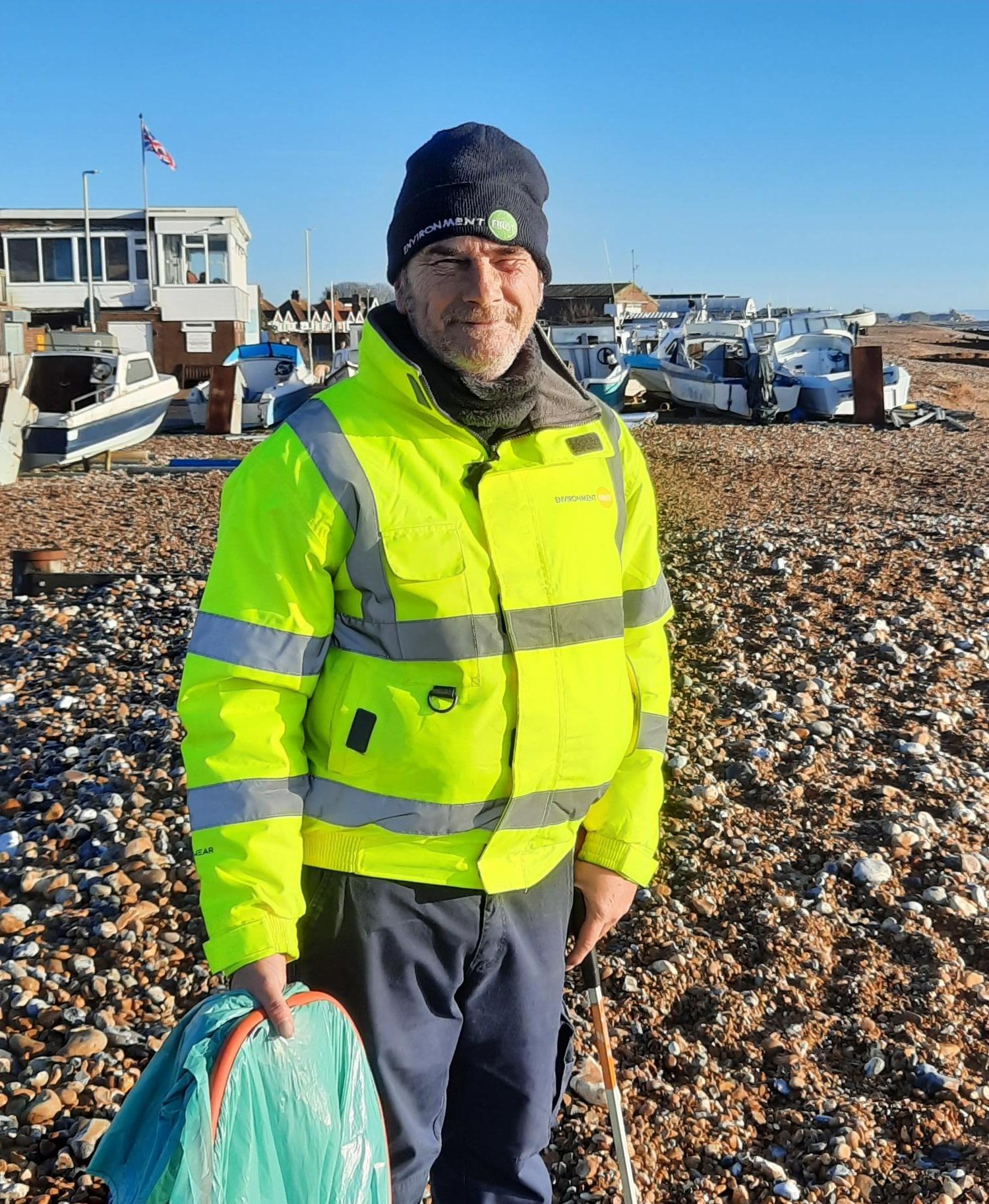 Eastbourne Borough Council thank volunteers who have helped in beach ...