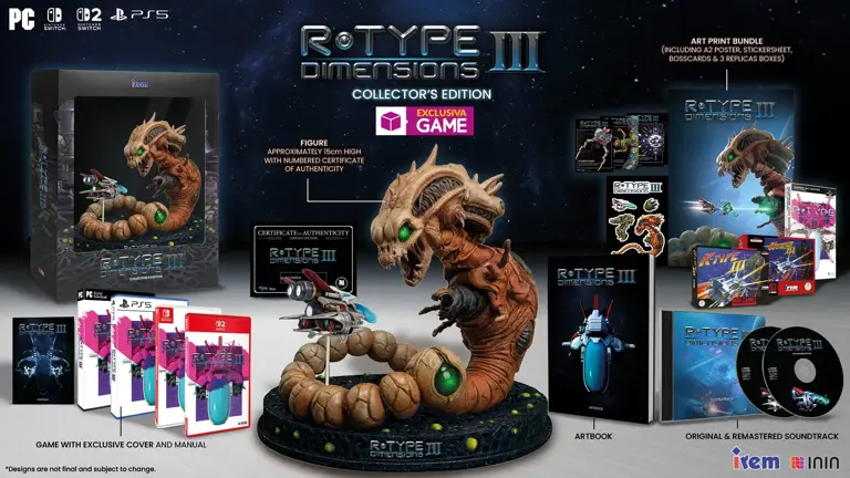 Reserva R-Type Dimensions III y su edición coleccionista de forma ...