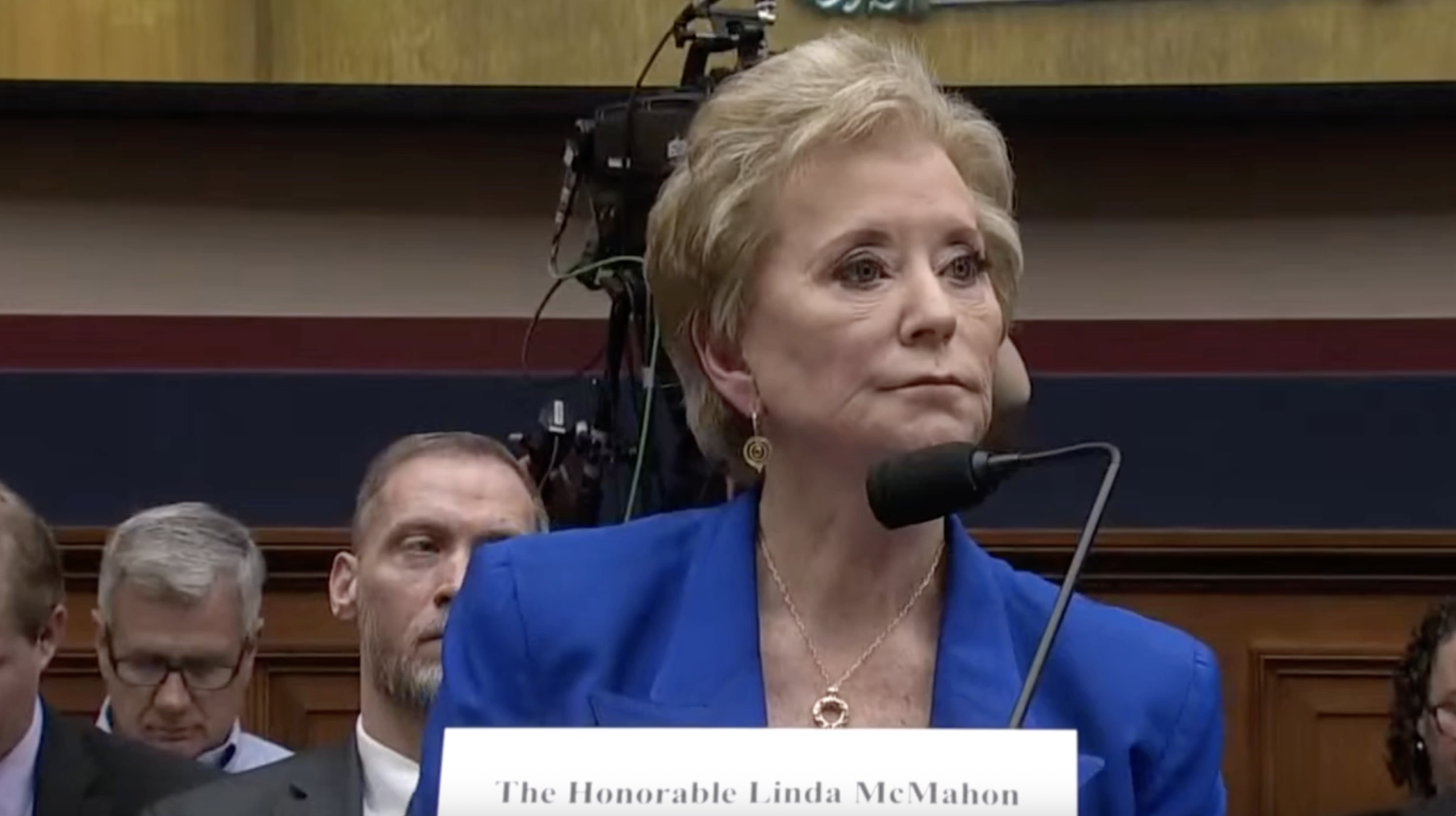 'Taking us back to Jim Crow': Billionaire Linda McMahon trembles as Rep ...