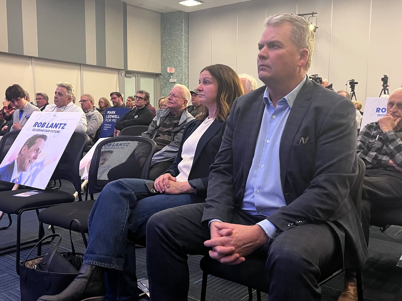 Rob Lantz, Mark Ledwell face off in first of three PEI PC leadership forums