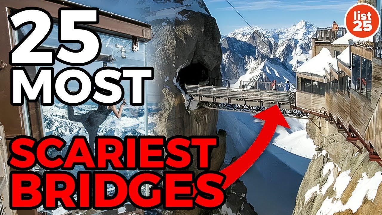 25 insanely scary bridges people cross every day