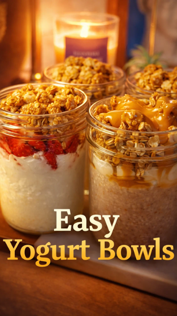 Easy yogurt bowls for breakfast or snacks that actually satisfy