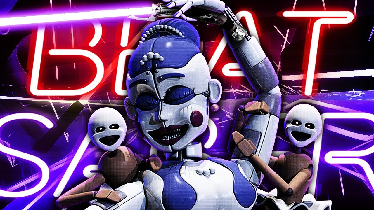 FNAF song Afton family remix on Beat Saber!