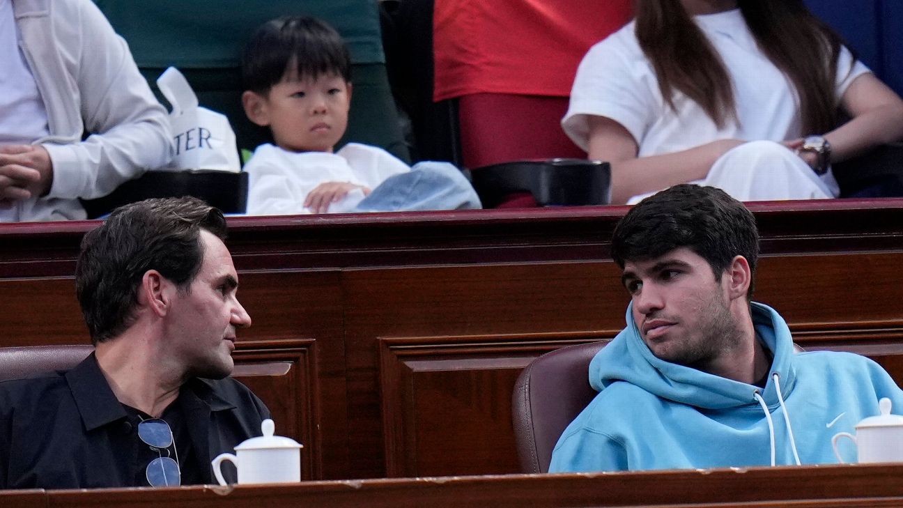 Roger Federer talks Alcaraz's Slam quest, 'legend' Serena