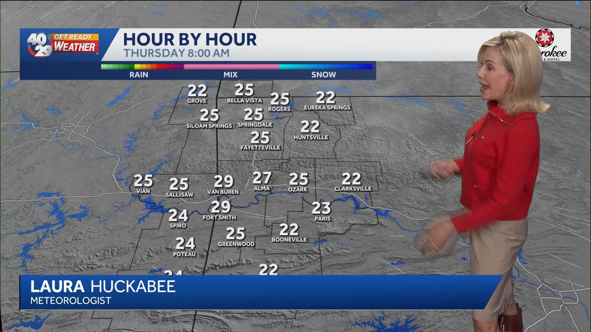 Very cool today with colder air coming