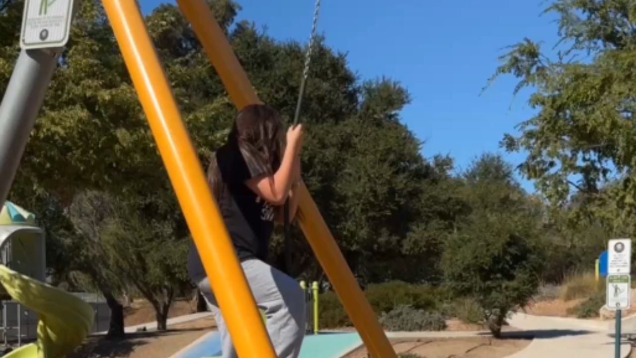 Zipline ride at local park ends with an unexpected fall