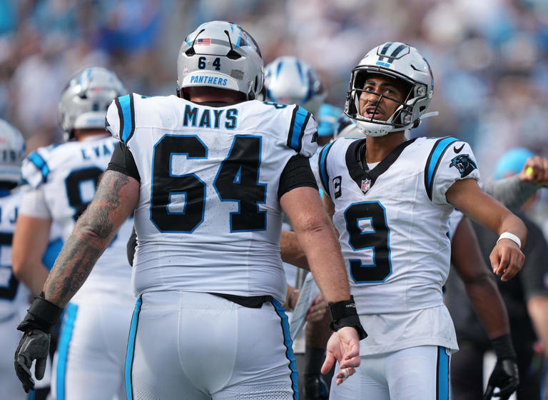 Panthers' Mays thinks he's a starting center in NFL. Will he be paid ...