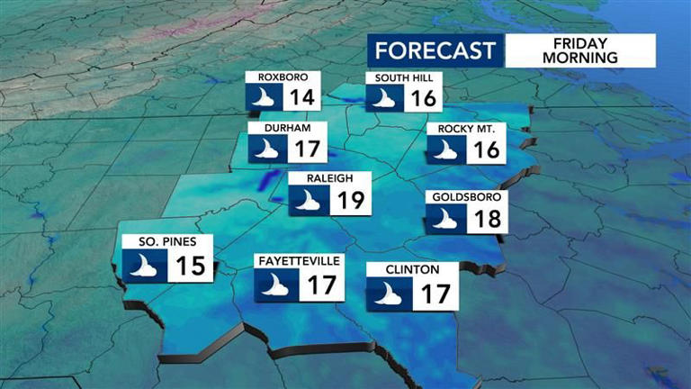 Brr! Clear and cold night Thursday ahead of frigid Friday morning