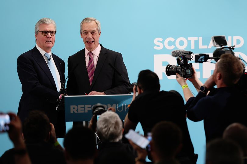 Malcolm Offord confirmed as Reform leader in Scotland by Nigel Farage