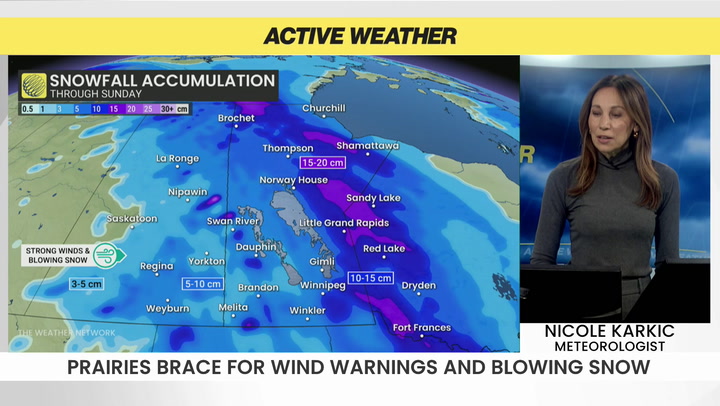 Prairies brace for wind warnings and hazardous blowing snow